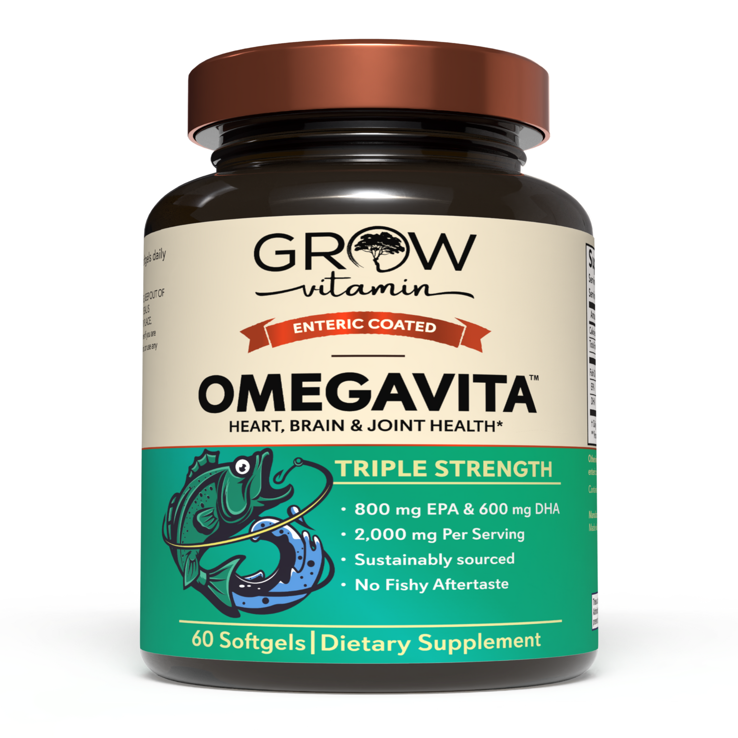 OmegaVita fish Oil - Grow Vitamin