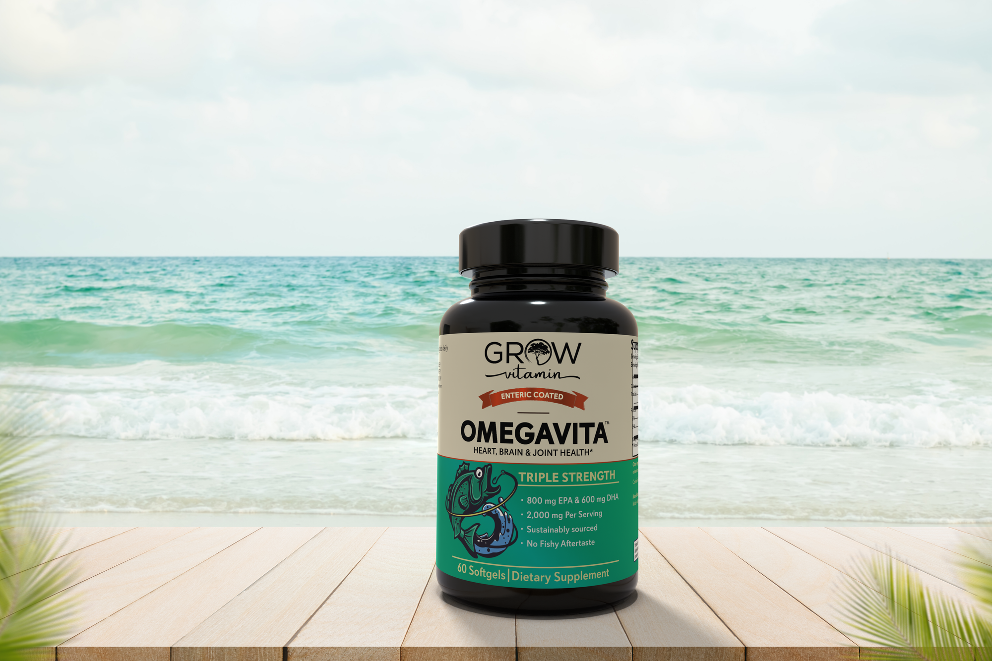 OmegaVita fish Oil - Grow Vitamin