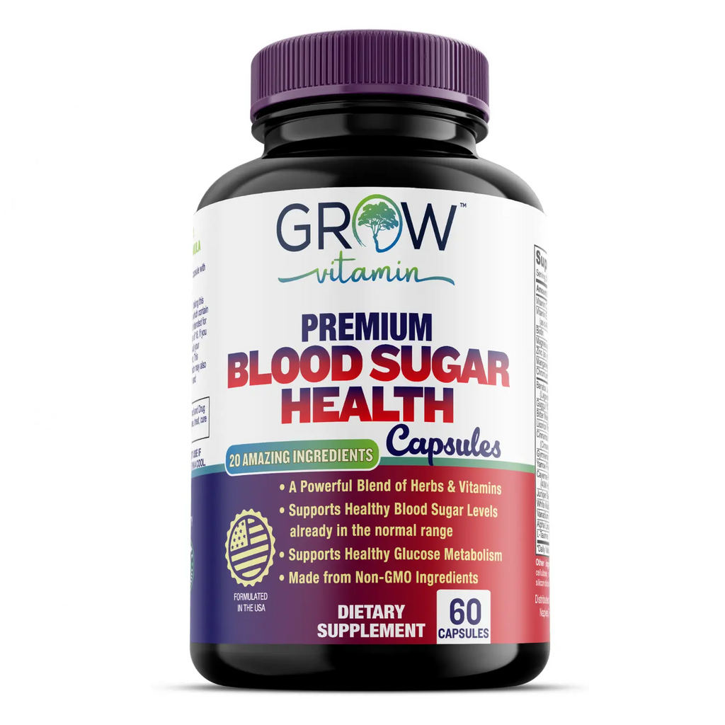Premium Blood Sugar Heath - Grow Vitamin